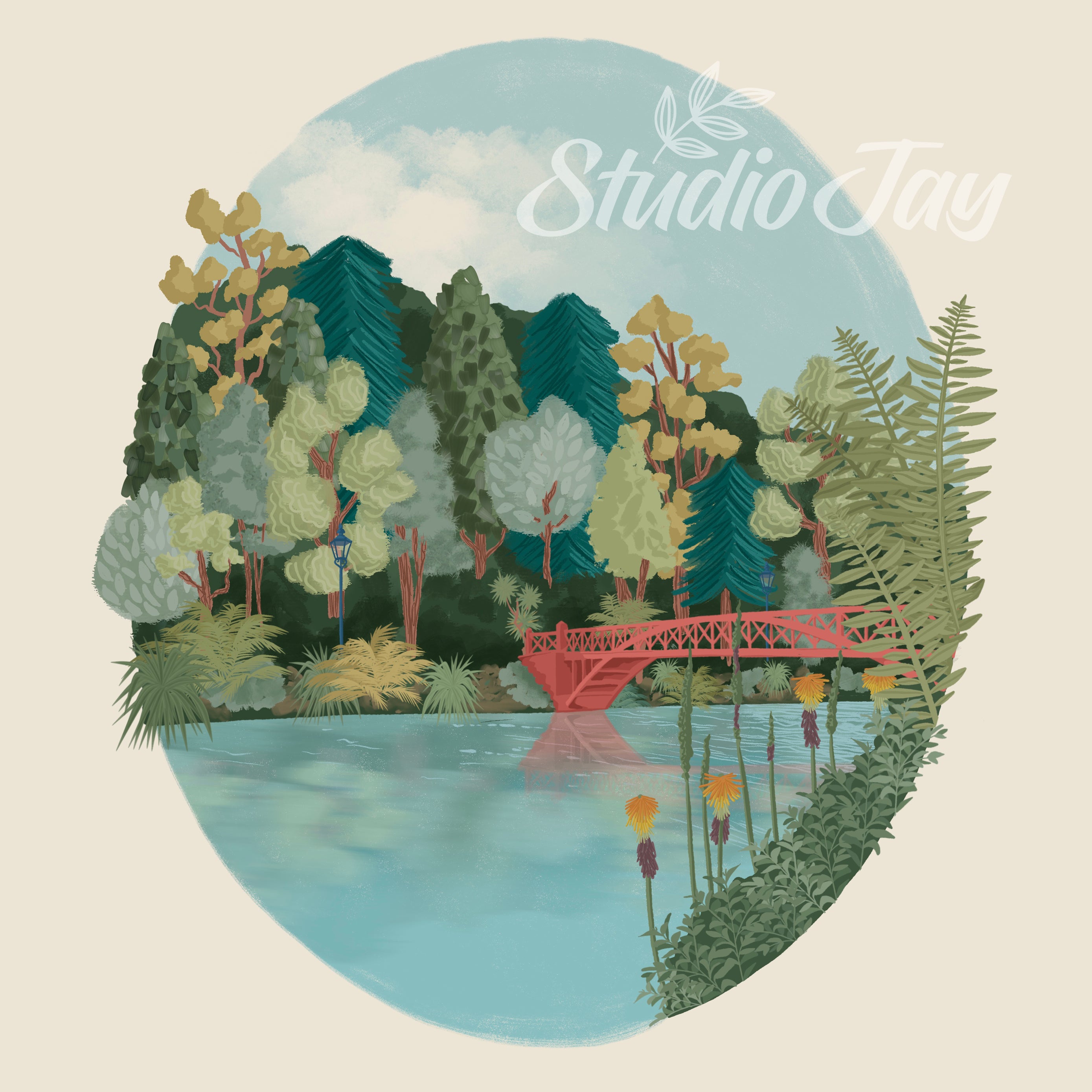 Pukekura Park | PRINT – Studio Jay